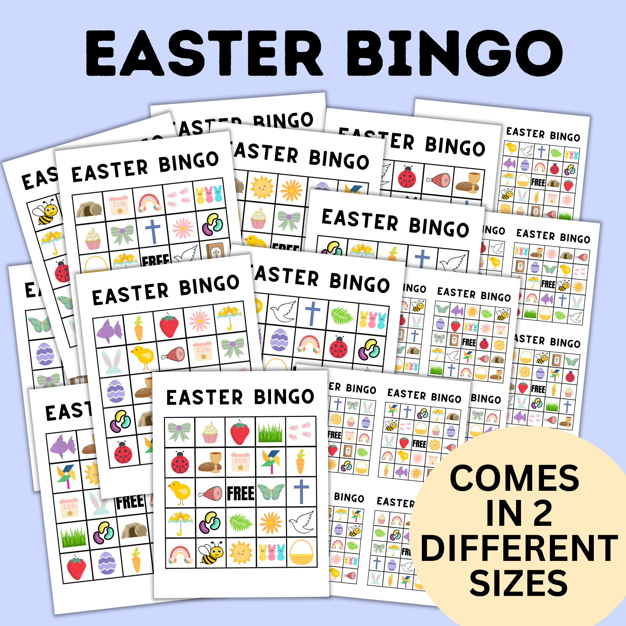 Easter Bingo | Easter Games | Easter Activity for Kids | Kids Bingo ...